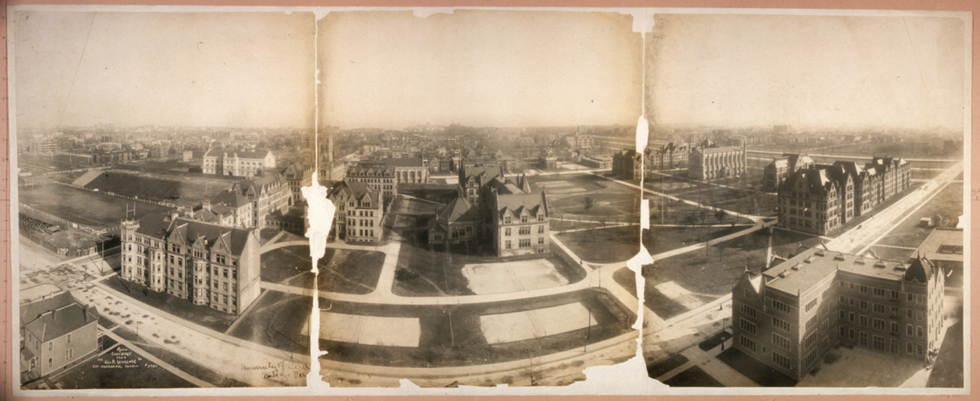 » An Early Aerial View of the University of Chicago American Inquiry